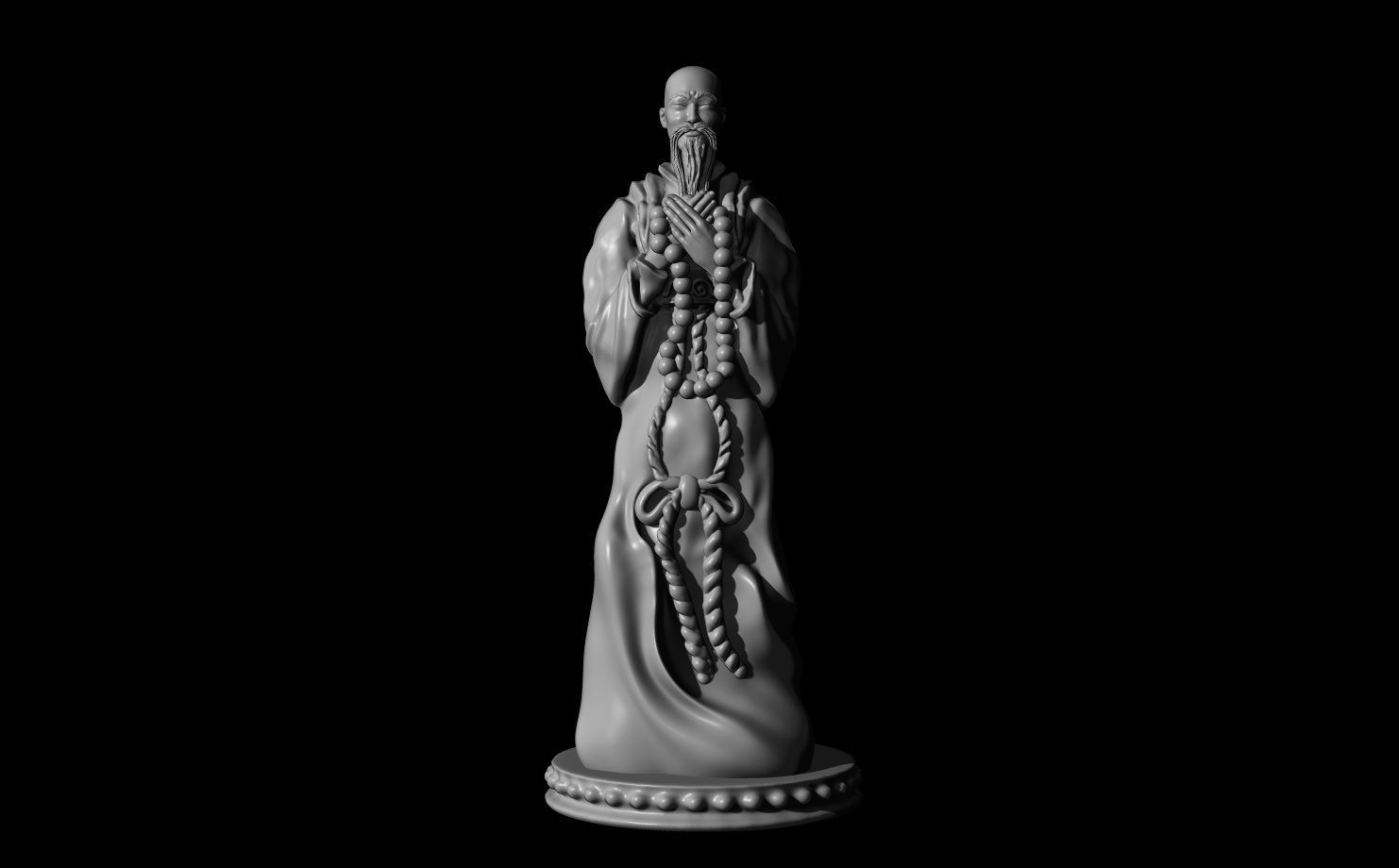 Chinese themed complete Chess 3D model 3D printable | CGTrader