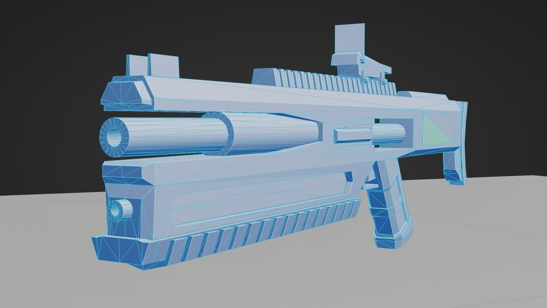 laser weapon game-ready free VR / AR / low-poly 3D model | CGTrader