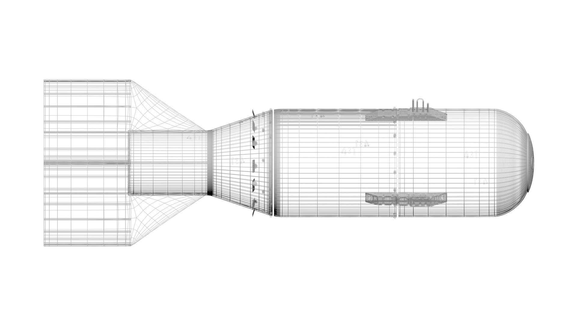Nuclear Bomb 3D model | CGTrader