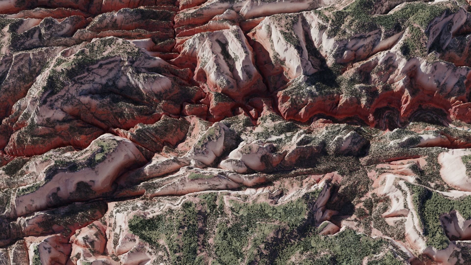 3D model Zion National Park VR / AR / low-poly | CGTrader