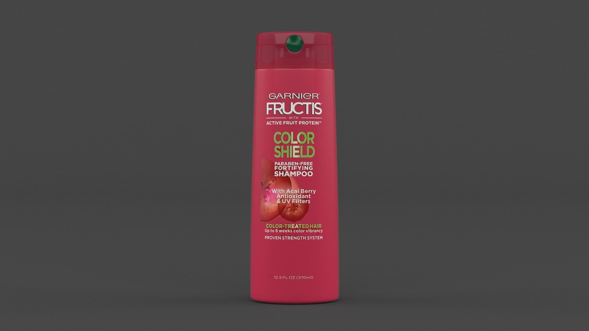 Garnier Fructis Shampoo 3D model | CGTrader