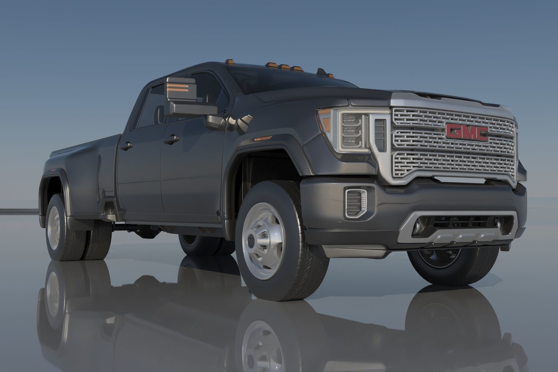 GMC Sierra 3500HD - 2022 3D model 3D printable | CGTrader