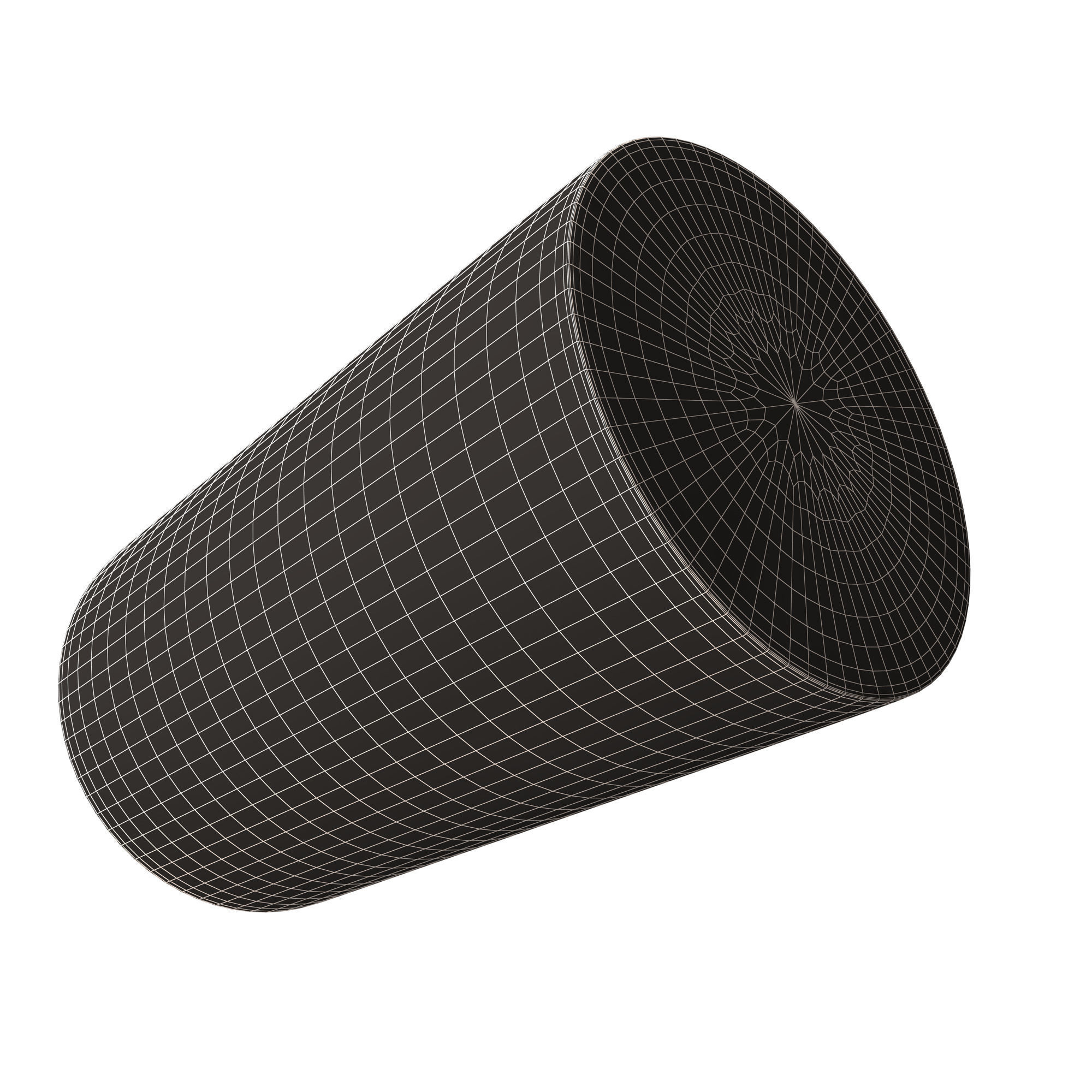 3D model Silver Cylinder VR / AR / low-poly | CGTrader