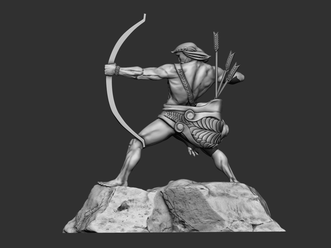 Armenian Hayq Statue 3D model 3D printable | CGTrader