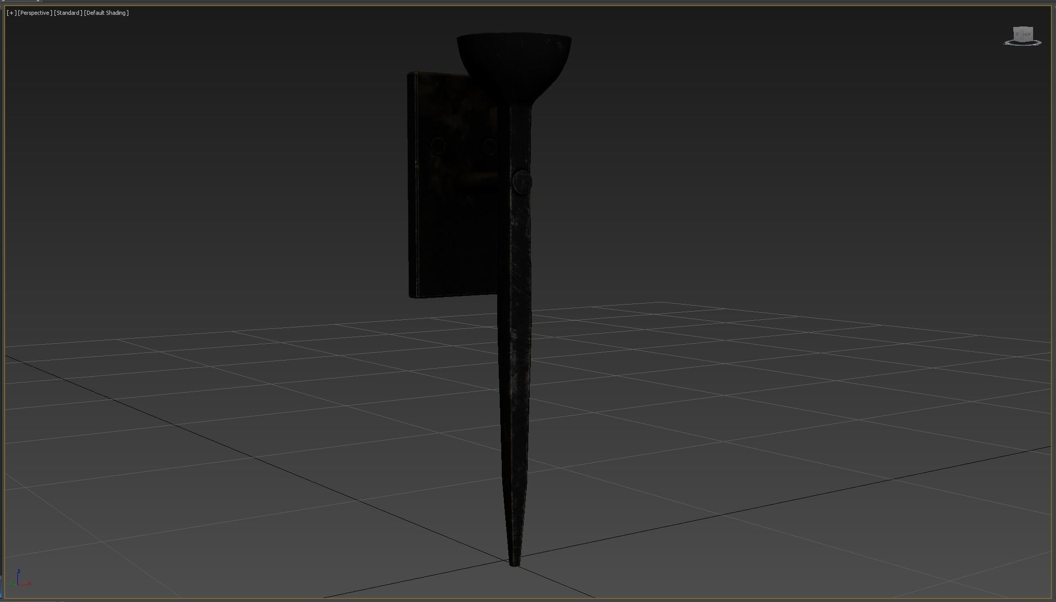 3D model Medieval Torch VR / AR / low-poly | CGTrader
