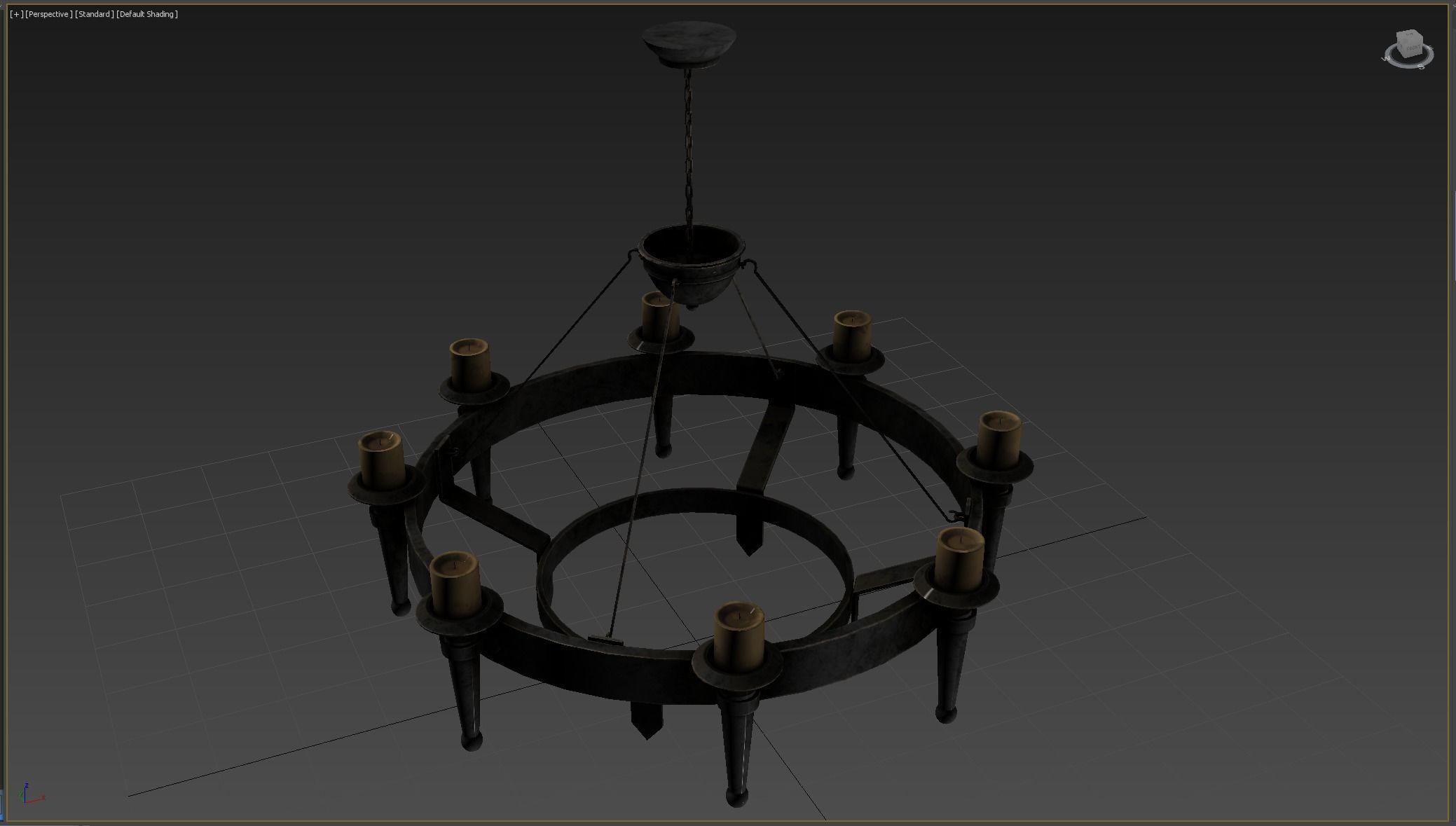 3D model Medieval Torch VR / AR / low-poly | CGTrader