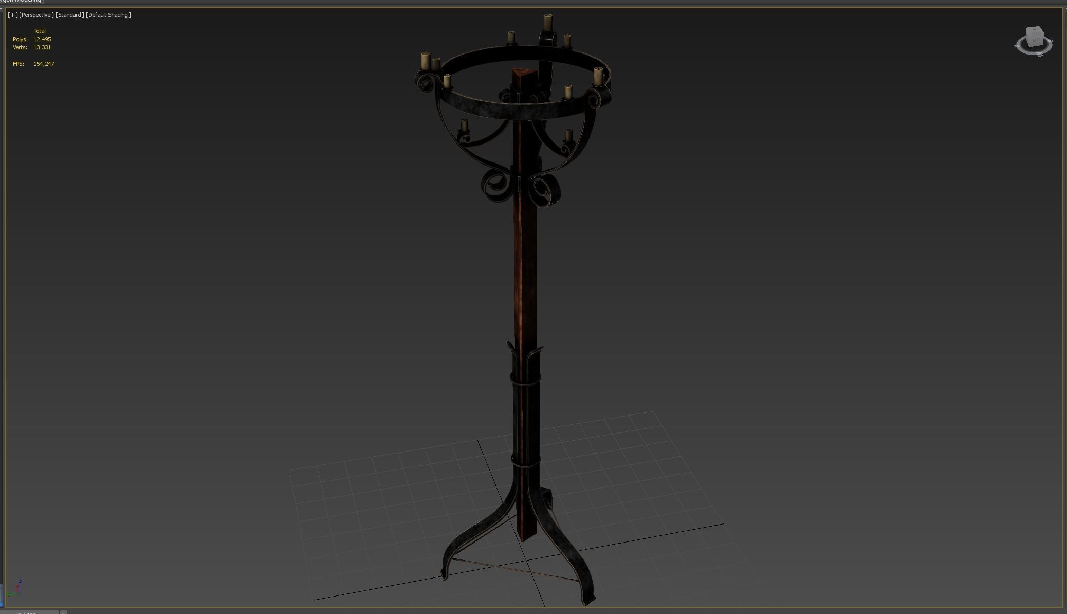 3D model Medieval Torch VR / AR / low-poly | CGTrader