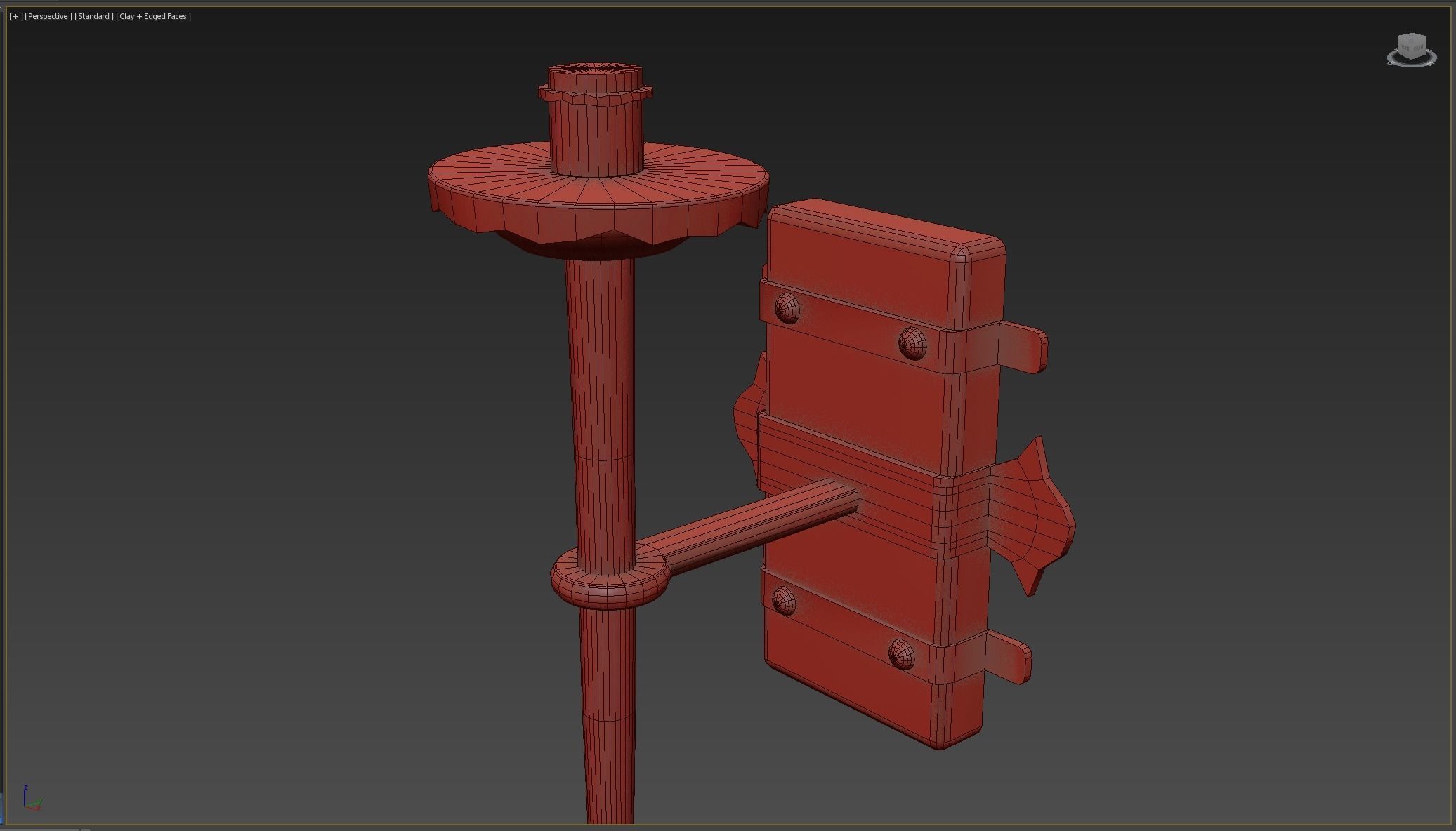 3D model Medieval Torch VR / AR / low-poly | CGTrader