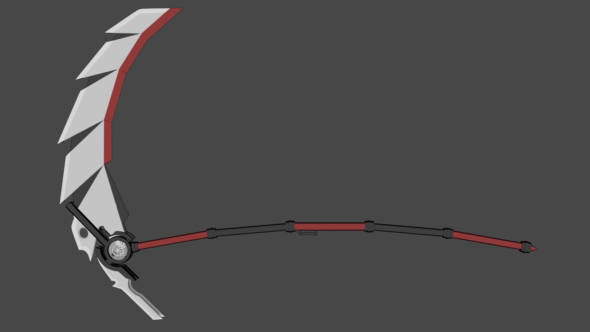 Harbinger sword 3D model rigged | CGTrader