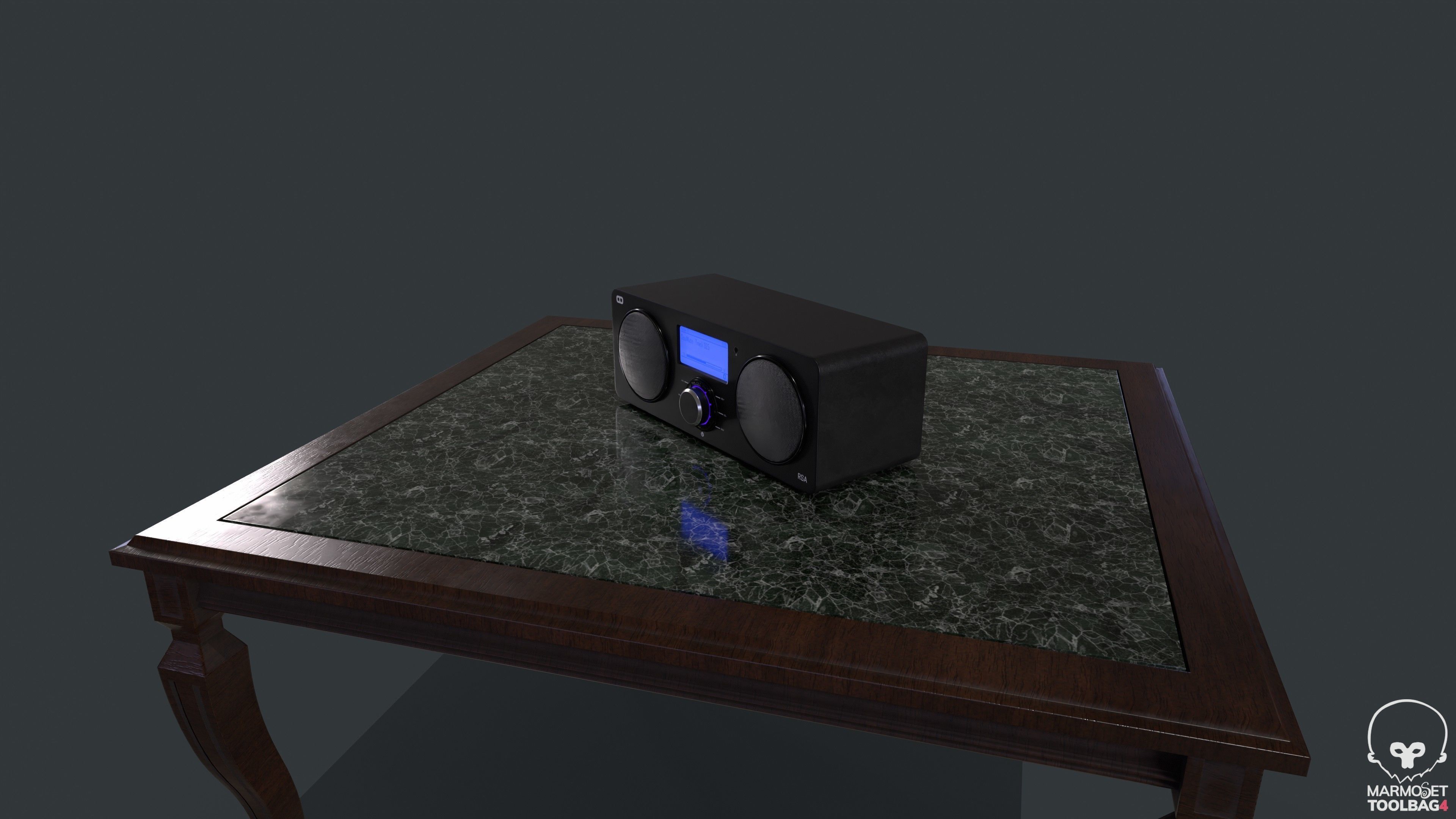 3D model Radio player VR / AR / low-poly | CGTrader