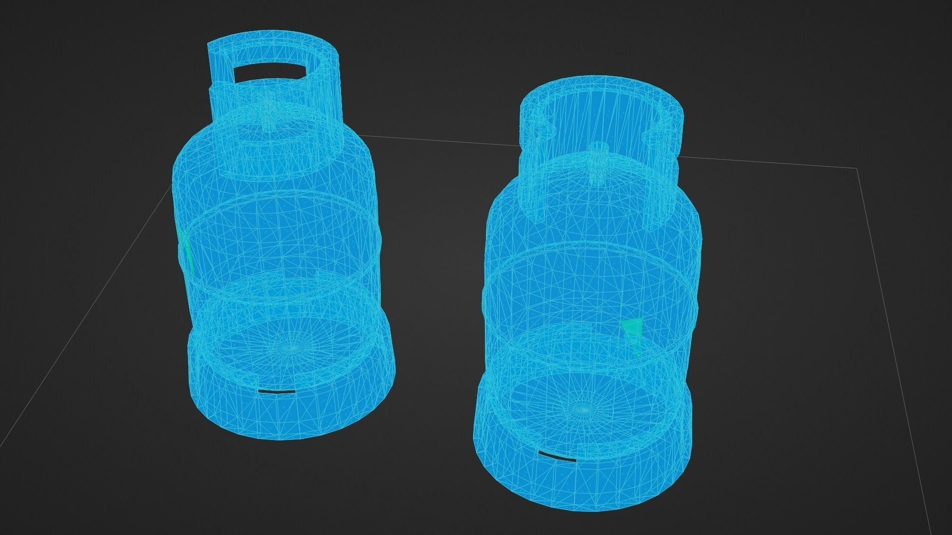 3D model Gas cylinder game ready VR / AR / low-poly | CGTrader
