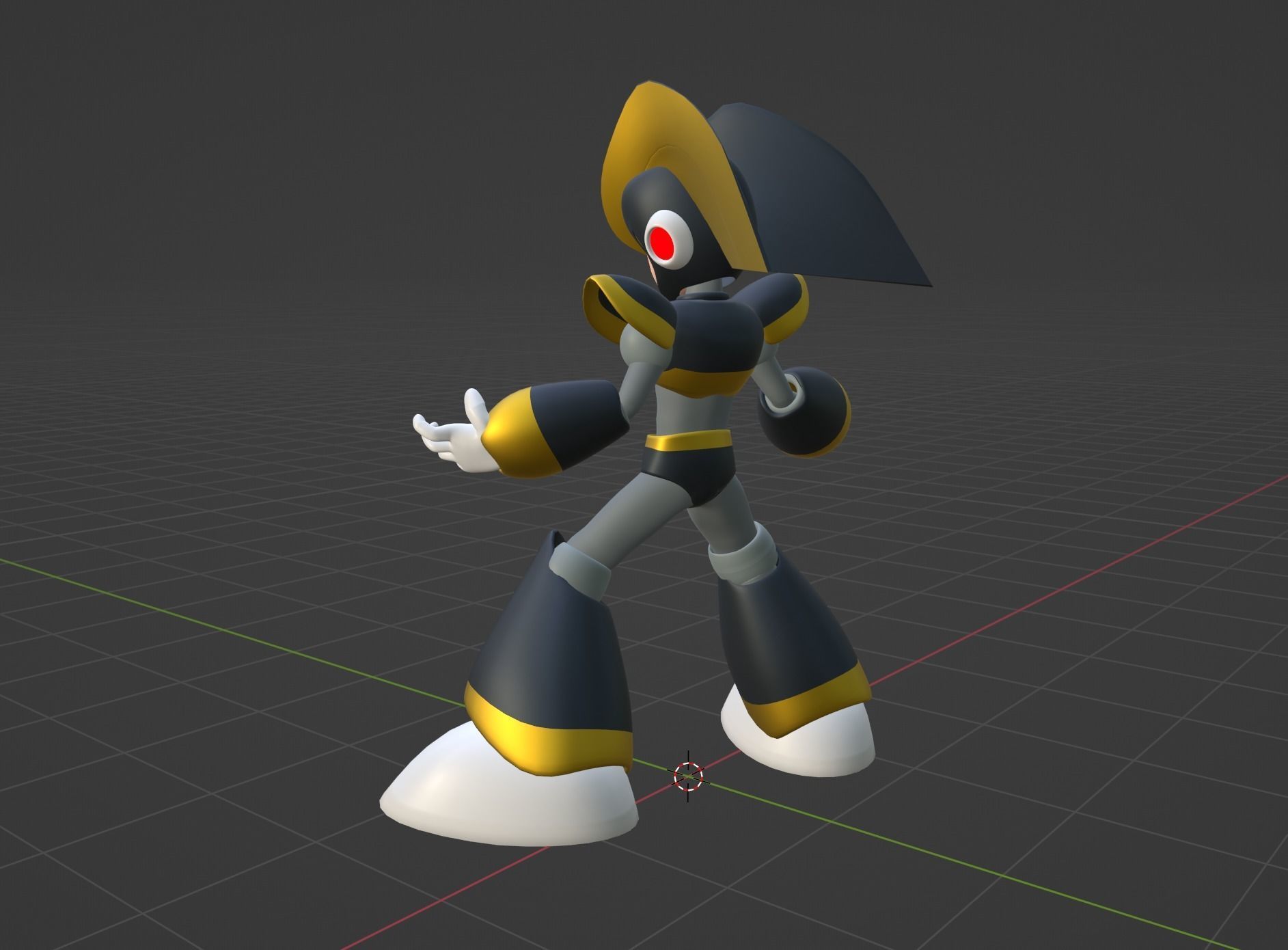 Bass - Megaman 3D model rigged | CGTrader