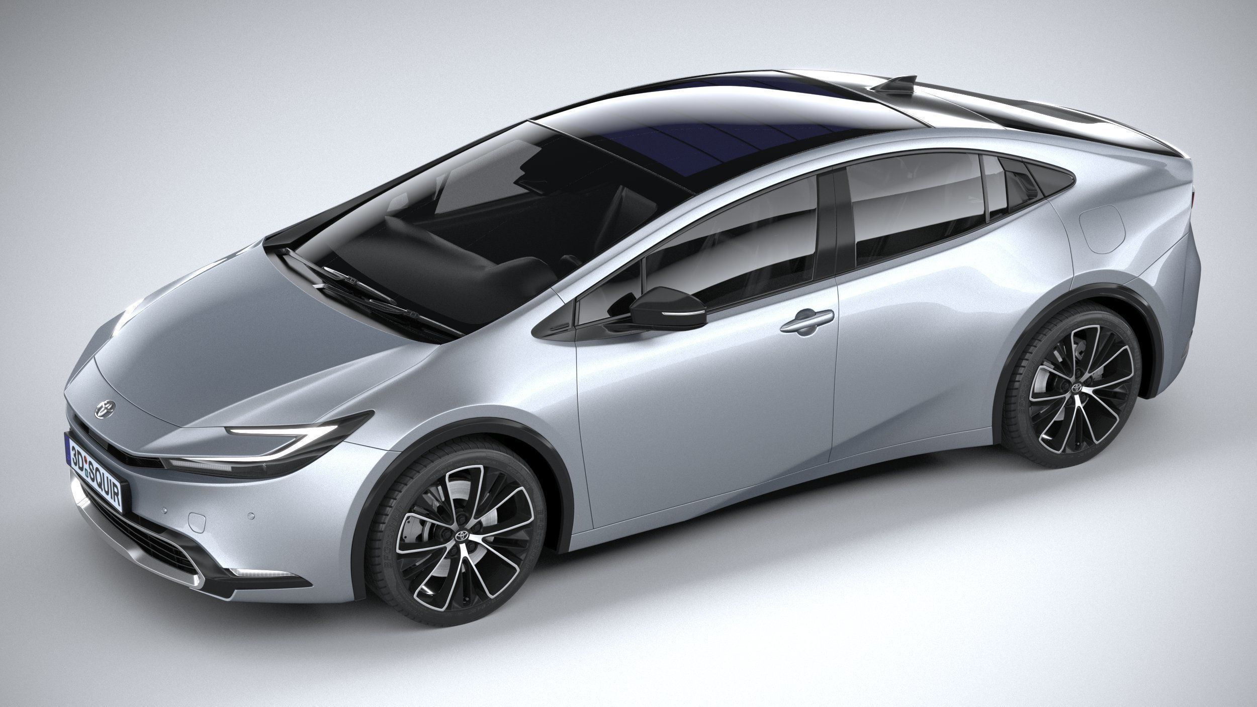 Toyota Prius 2024 3D model | CGTrader