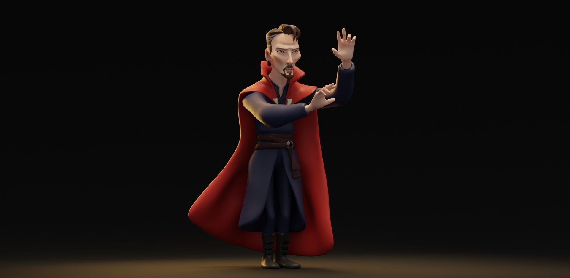 3D model Dr Strange Model VR / AR / low-poly | CGTrader