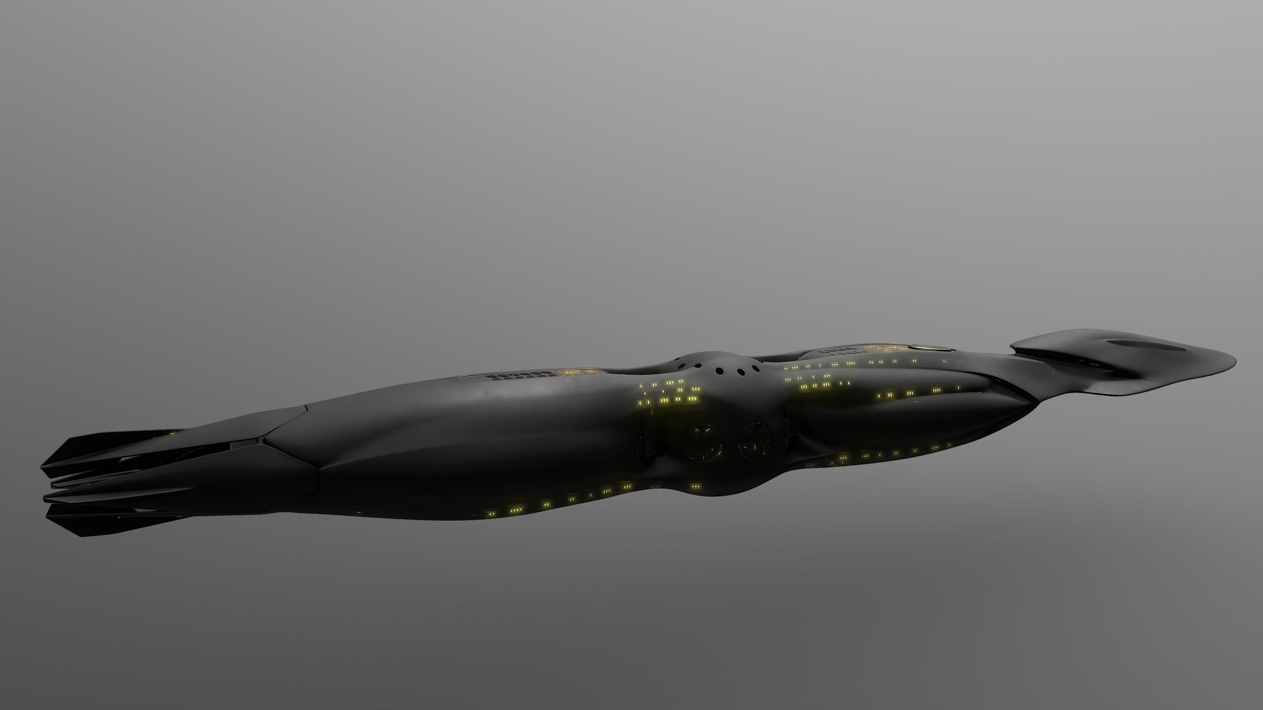 45-1SeaQuest-DSV futuristic spaceship 3D model | CGTrader