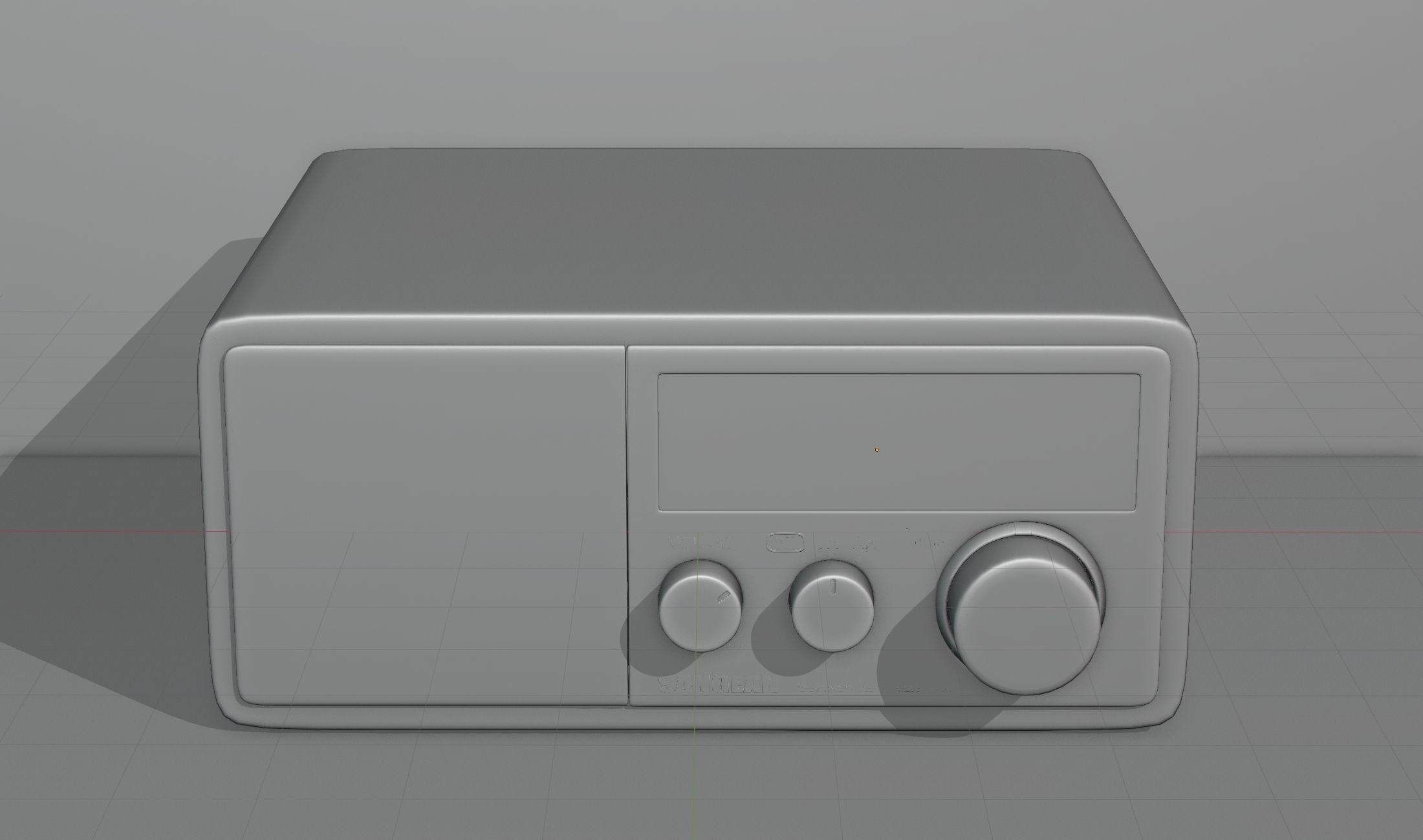 Desktop Dual Band Receiver 3D model | CGTrader