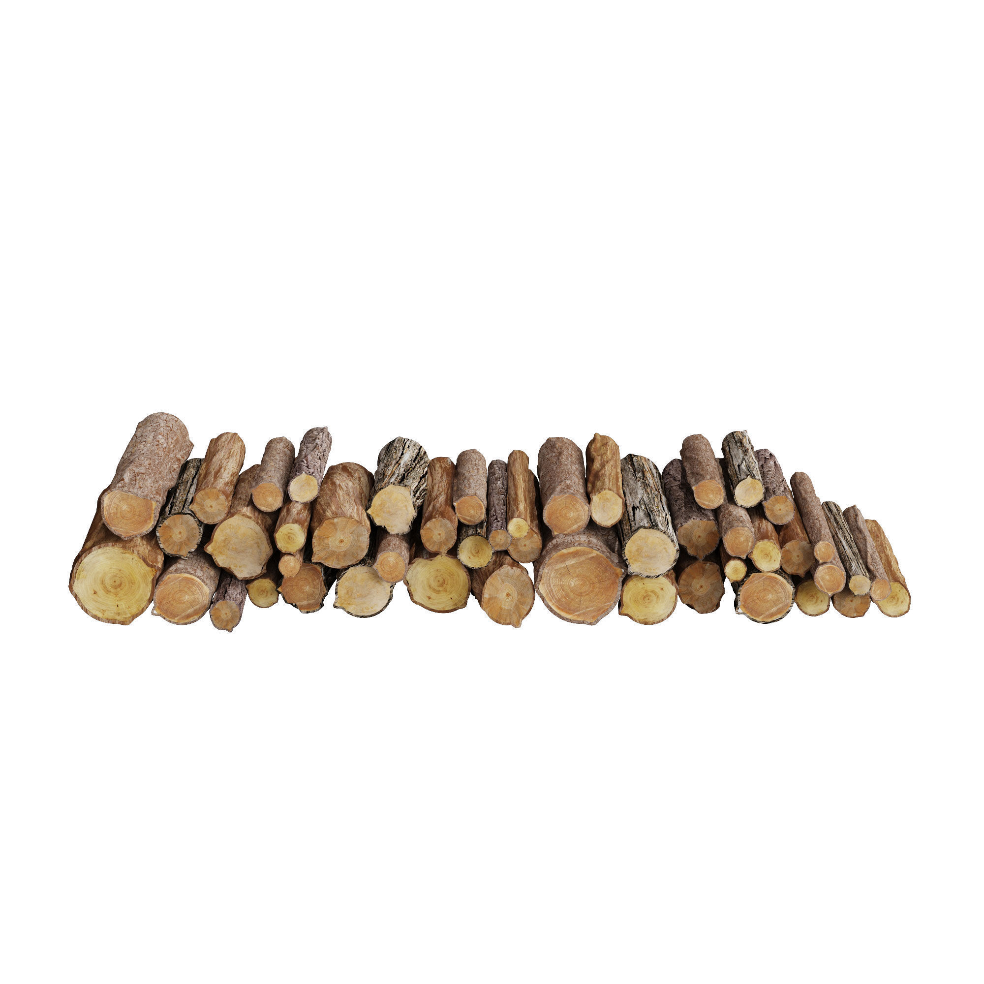 A3DPRO - Stack Of Wood 3D model | CGTrader