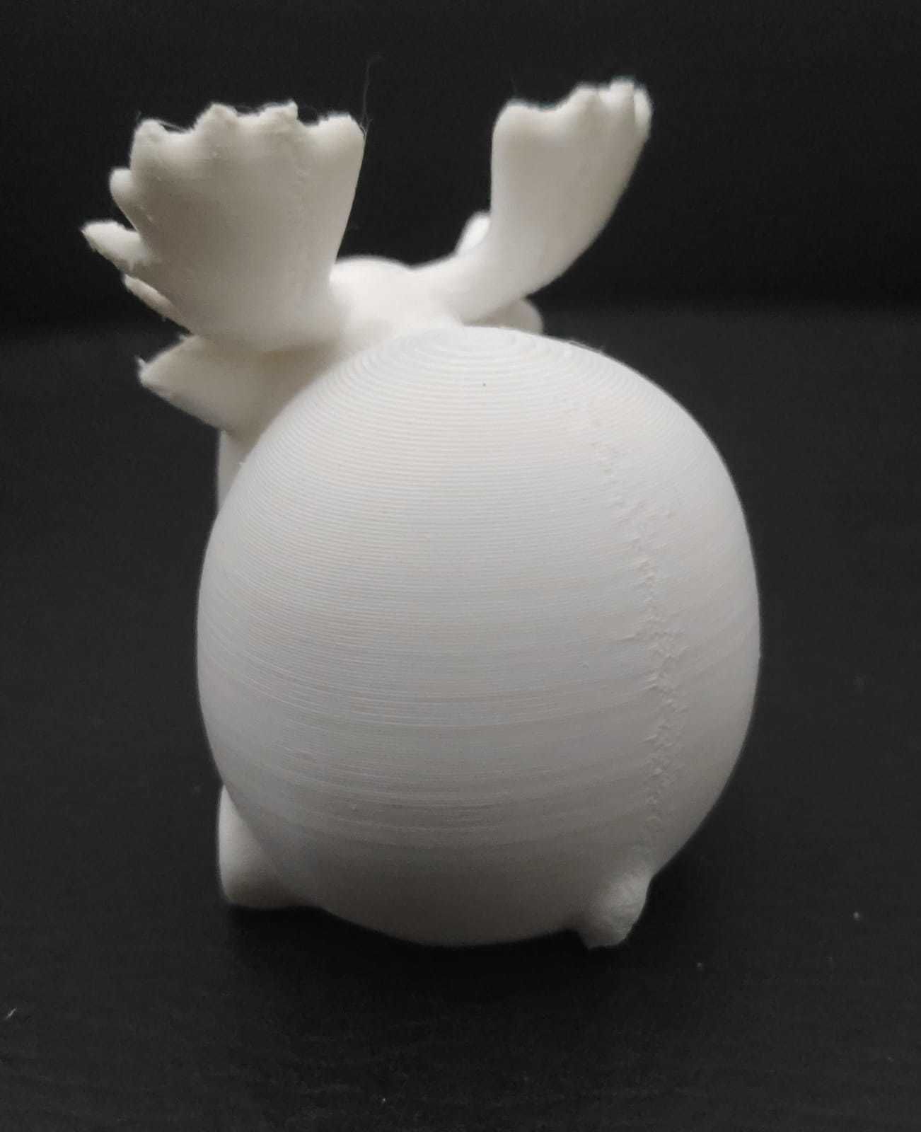 Round Moose 3D model 3D printable | CGTrader