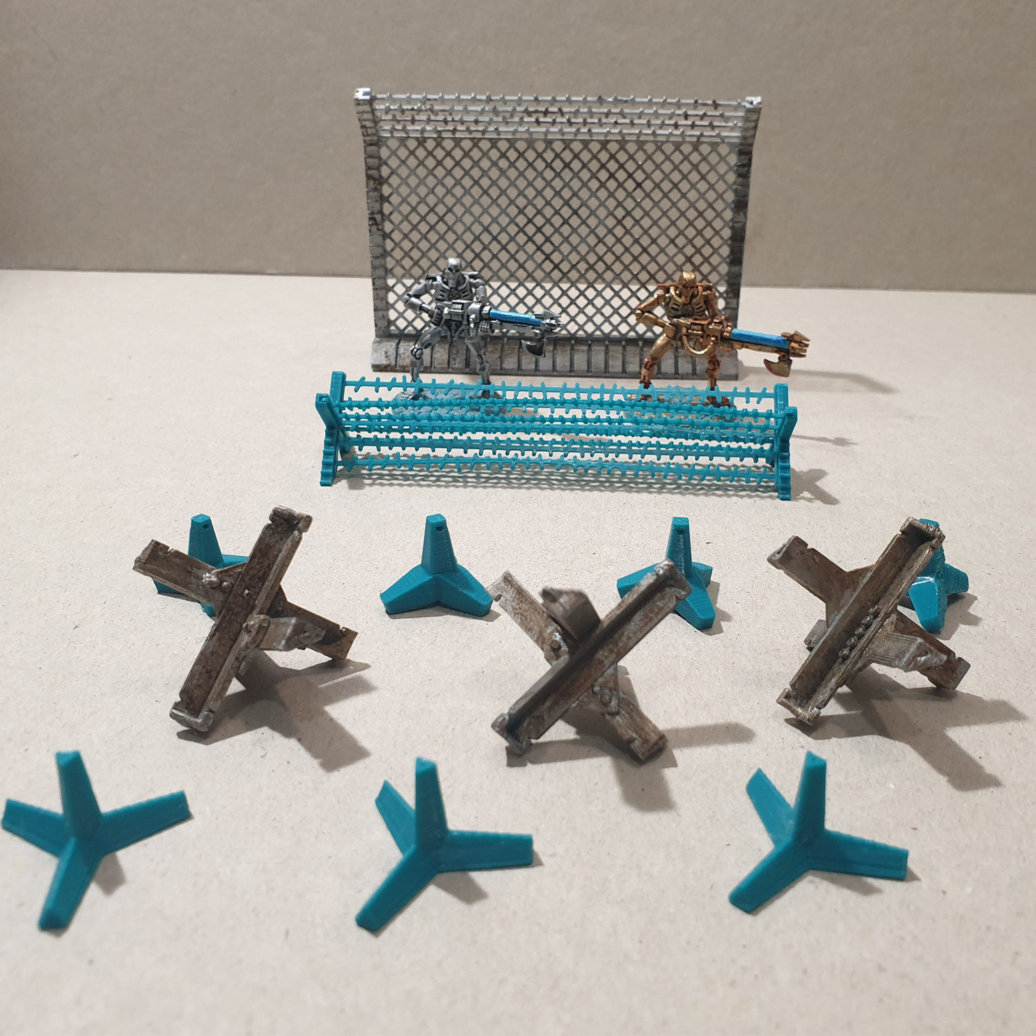 Anti-tank barricades 3D model | CGTrader