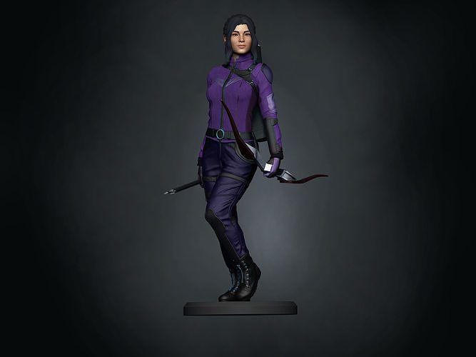 HAWKEYE - KATE BISHOP 3D model 3D printable | CGTrader