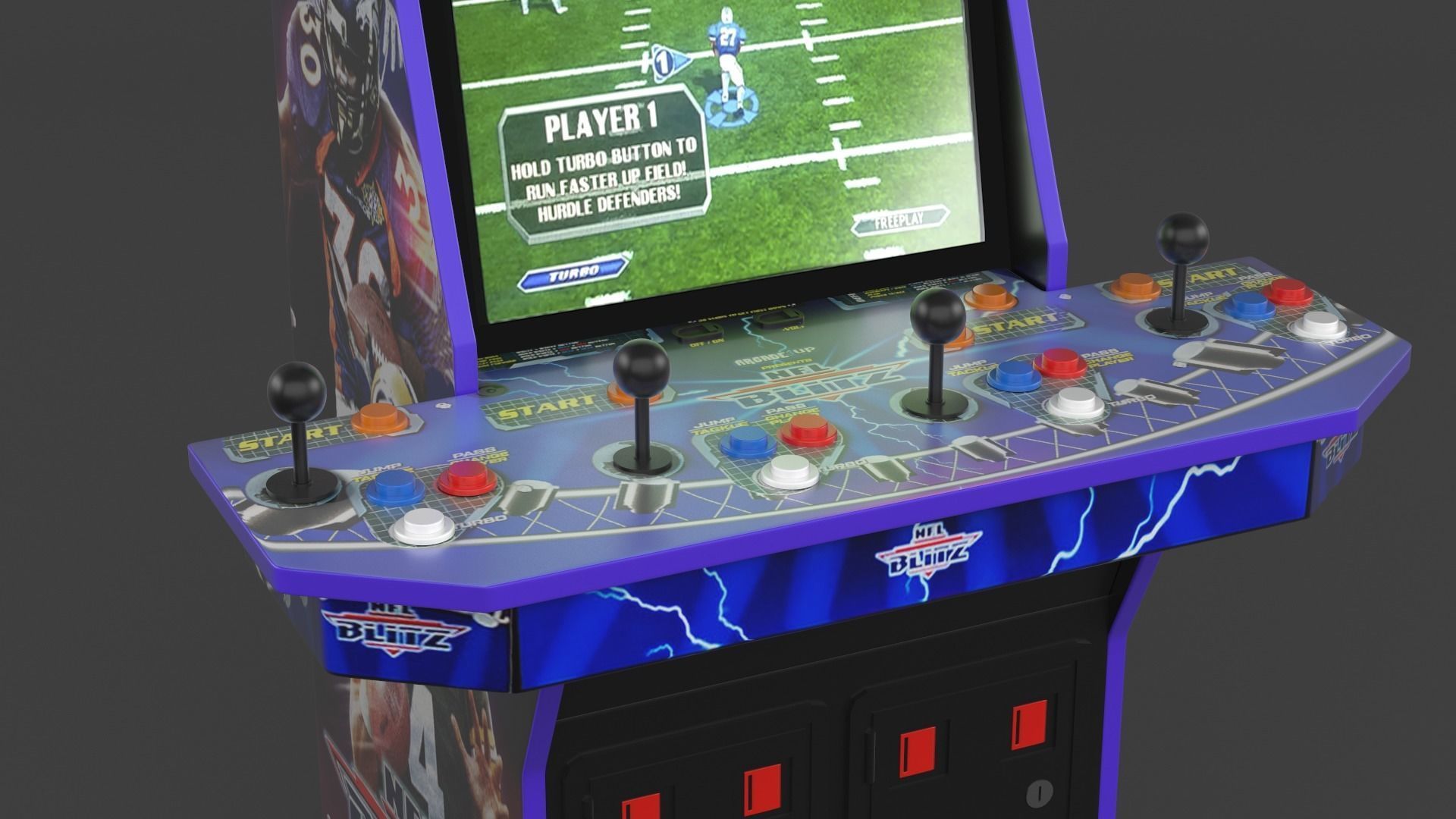 Classic Arcade Gaming 3D model | CGTrader