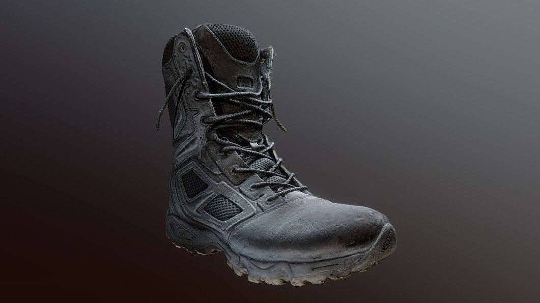 Magnum Elite Spider 8 boot Photogrammetry free 3D model | CGTrader