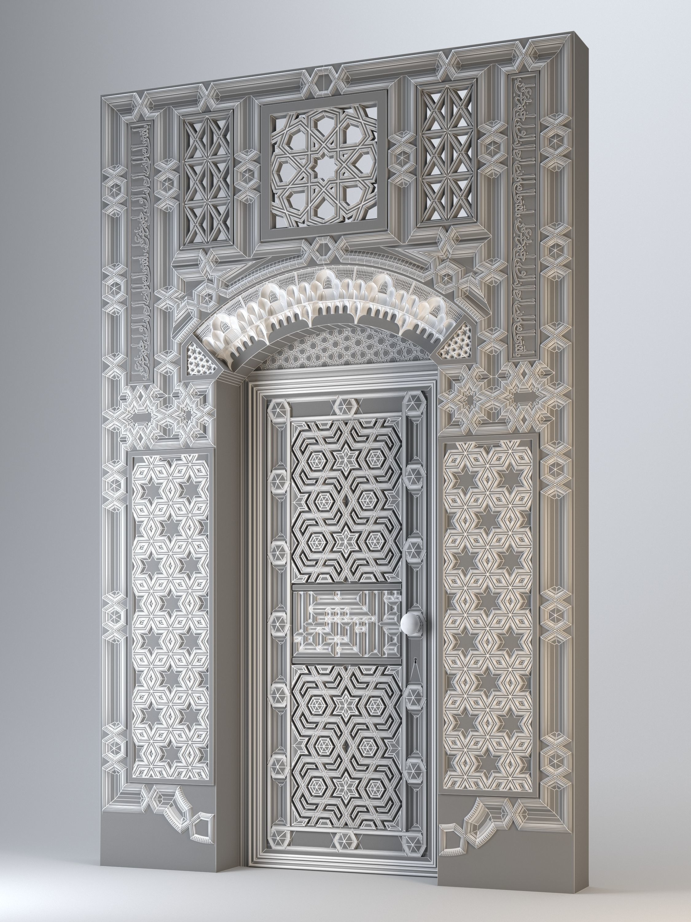 Old Cairo - Fatimid Facade 3D model | CGTrader