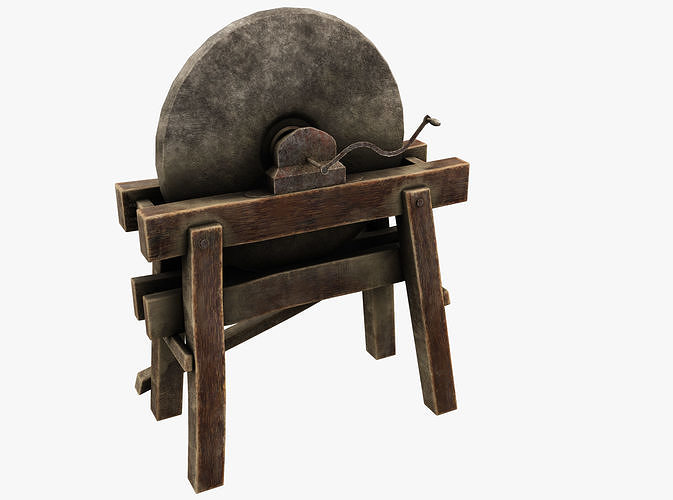 3D model Grindstone VR / AR / low-poly | CGTrader