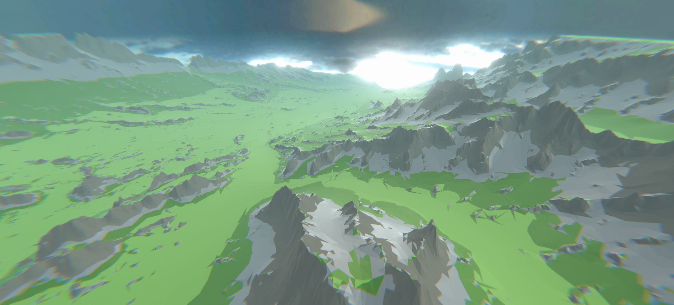 Lowpoly Terrain Set for Unity and Unreal 3D model | CGTrader