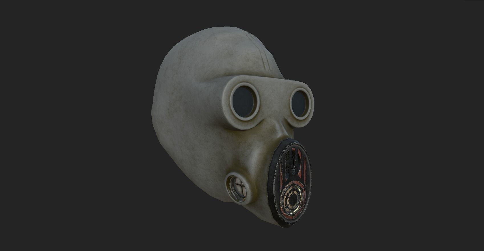 3D model Gas mask STALKER ubludok VR / AR / low-poly | CGTrader