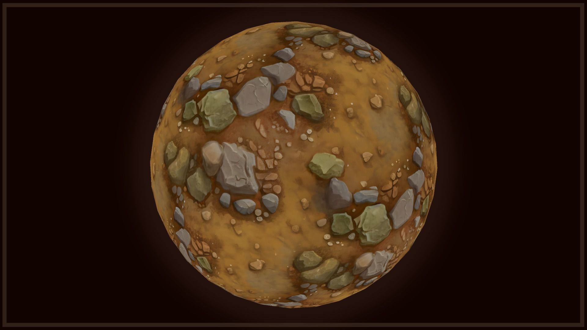 Ground - Earth and Rocks - 20 TEXTURES - Hand-painted -PACK 2 ...