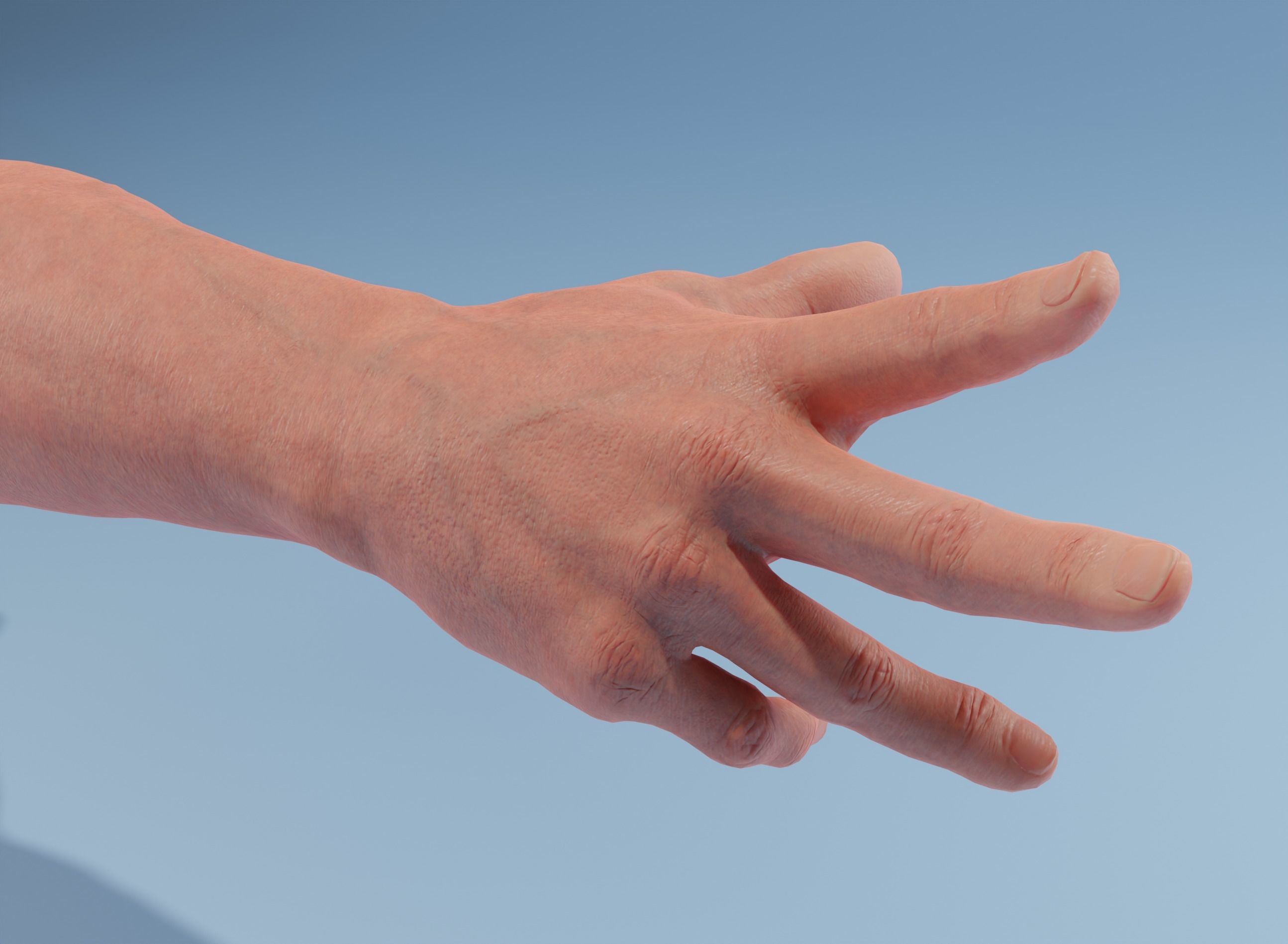 3D model Hand Arms VR / AR / low-poly | CGTrader