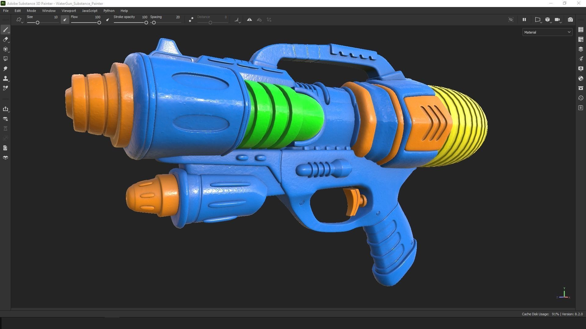 3D model Water Gun VR / AR / low-poly | CGTrader