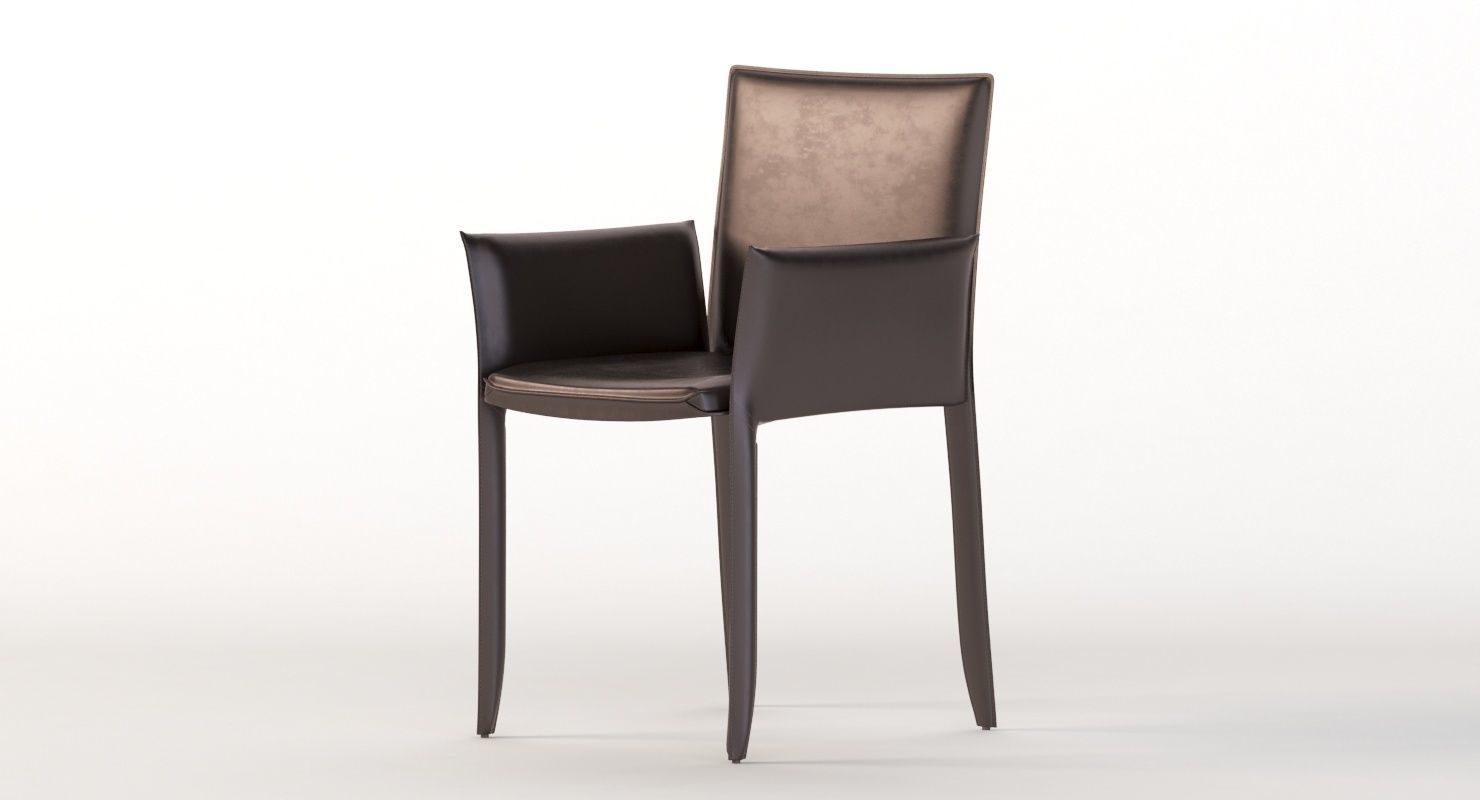 Piuma Dining Armchair by Studio Kronos 3D model | CGTrader