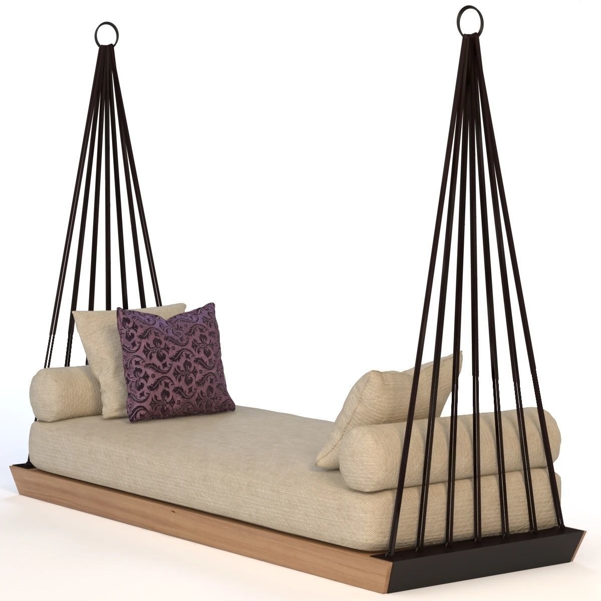 Patio Swing Sofa 3D model | CGTrader