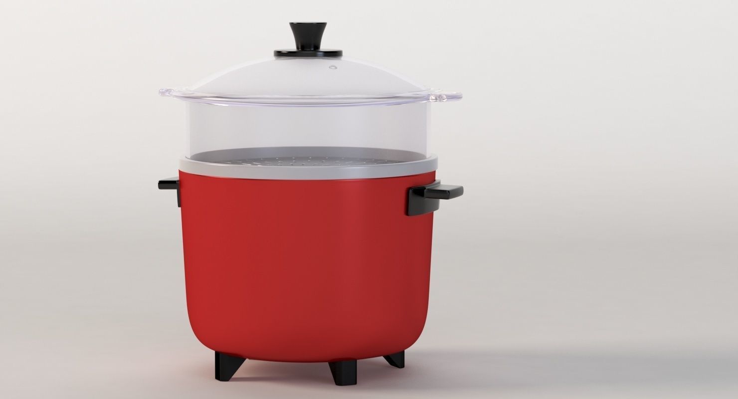 Panasonic Automatic Rice Cooker 3D model | CGTrader