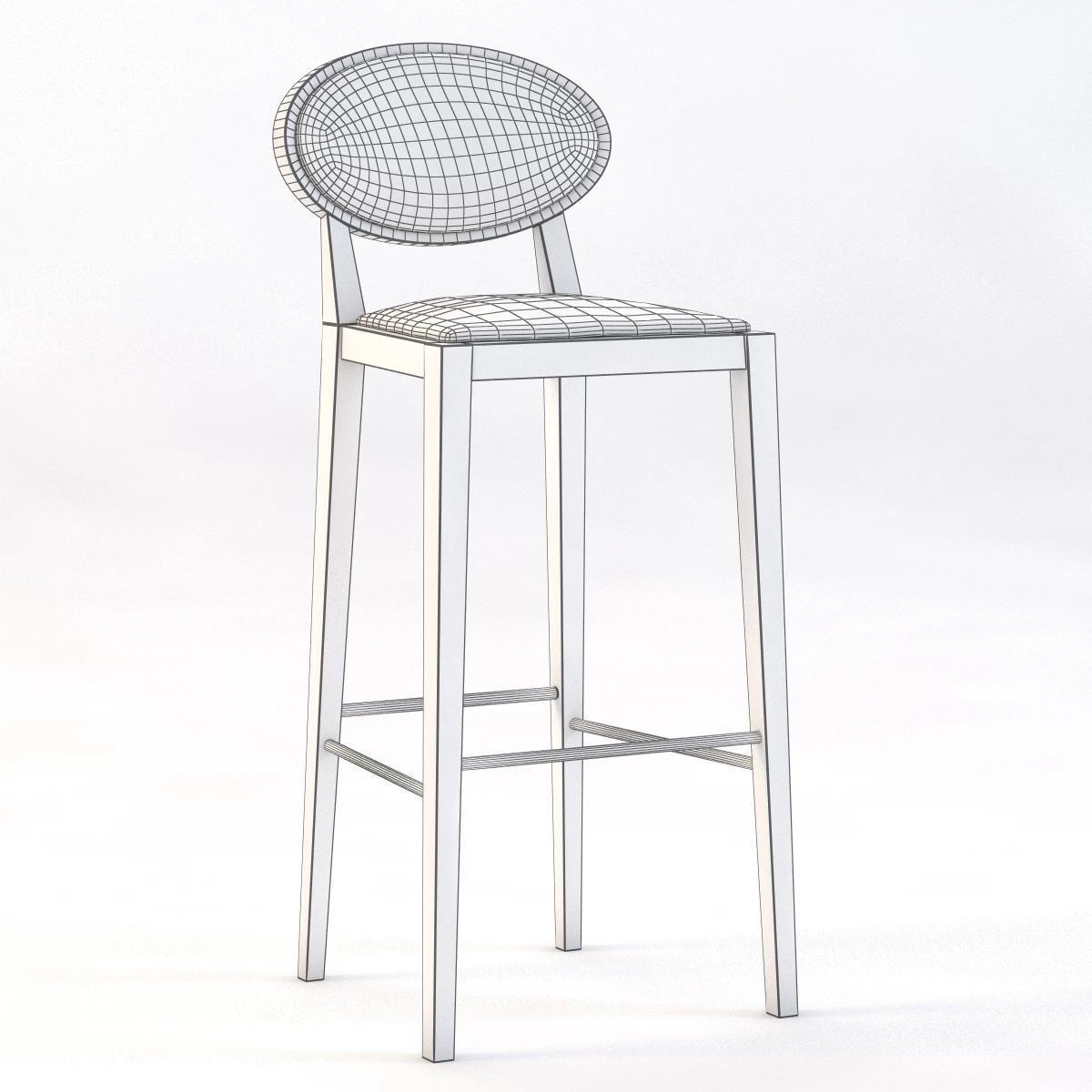 Zarina Barstool by Andreuworld 3D model | CGTrader