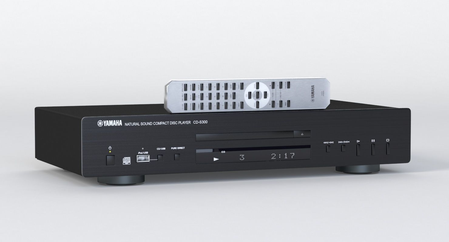 Yamaha CDS300 Cd Player 3D model | CGTrader