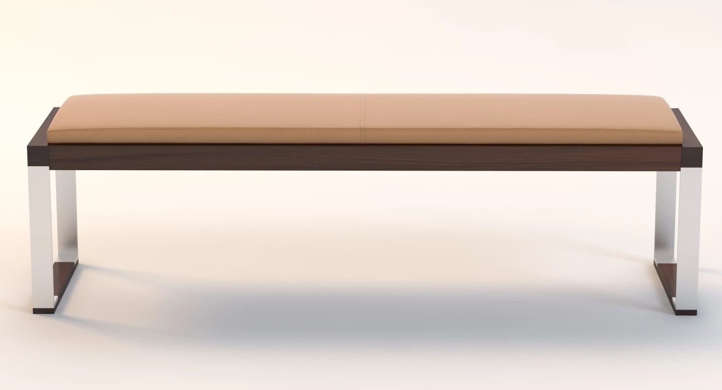 Slim Pax Bench 3D model | CGTrader