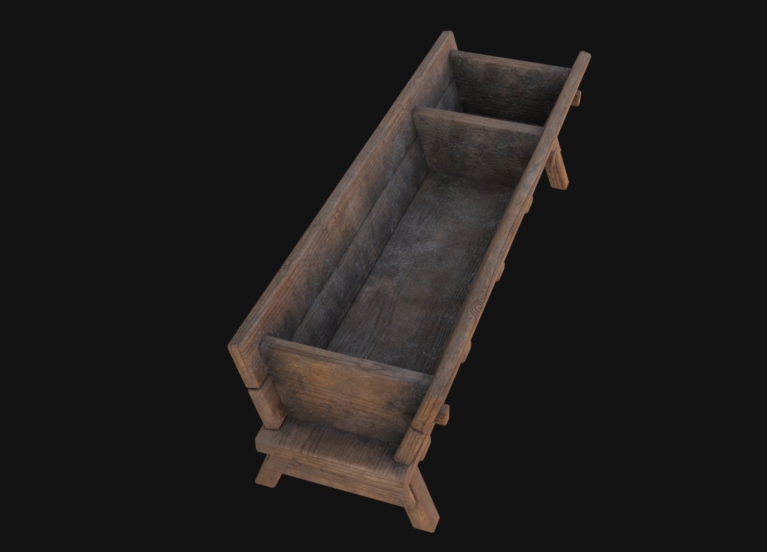 3D model Water Trough 3D Model VR / AR / low-poly | CGTrader