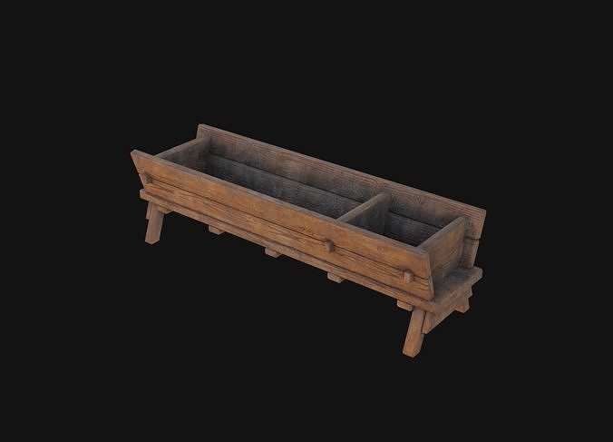 3D model Water Trough 3D Model VR / AR / low-poly | CGTrader