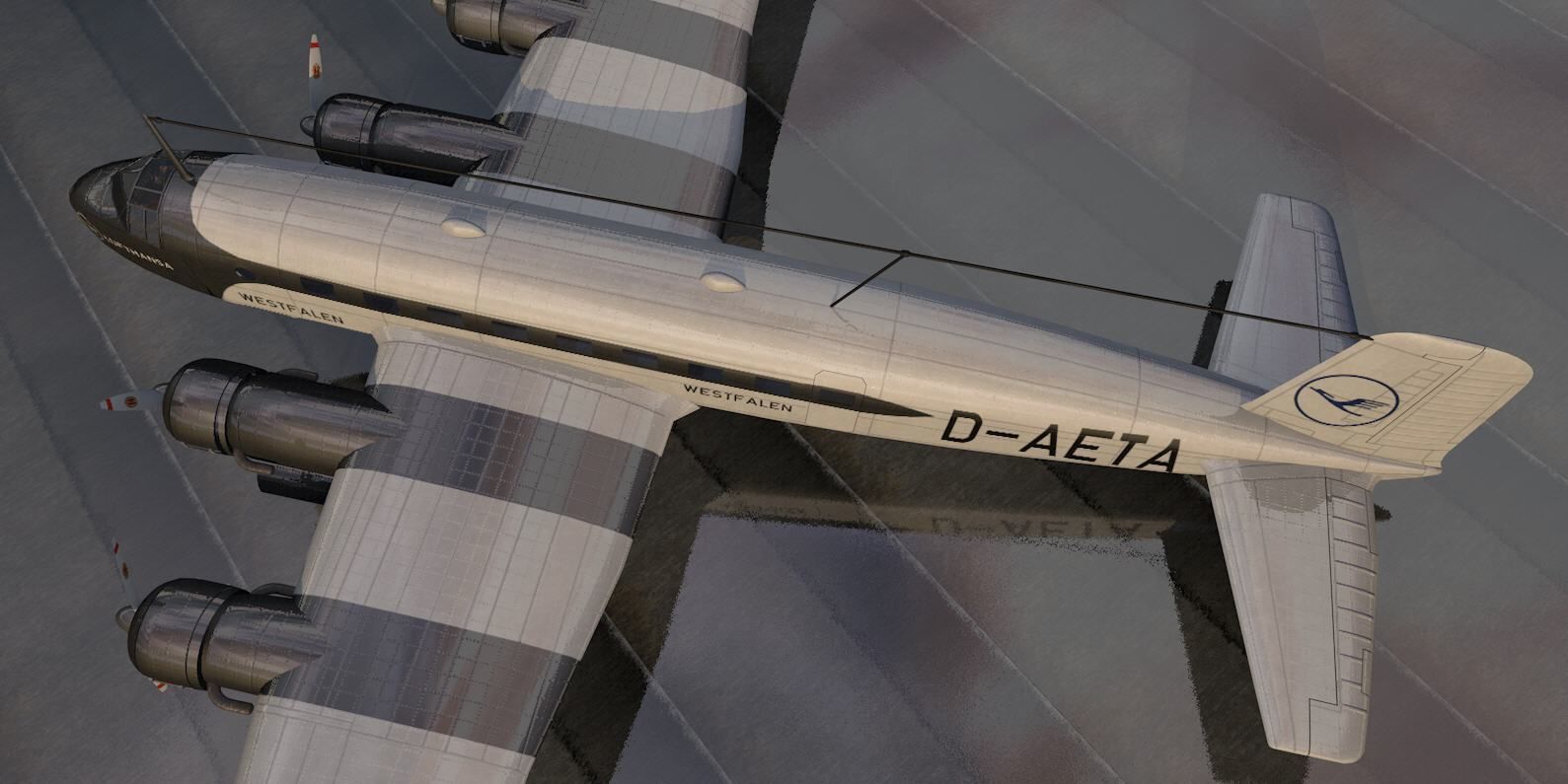 Focke-Wulf Fw-200A Airliner 3D model | CGTrader