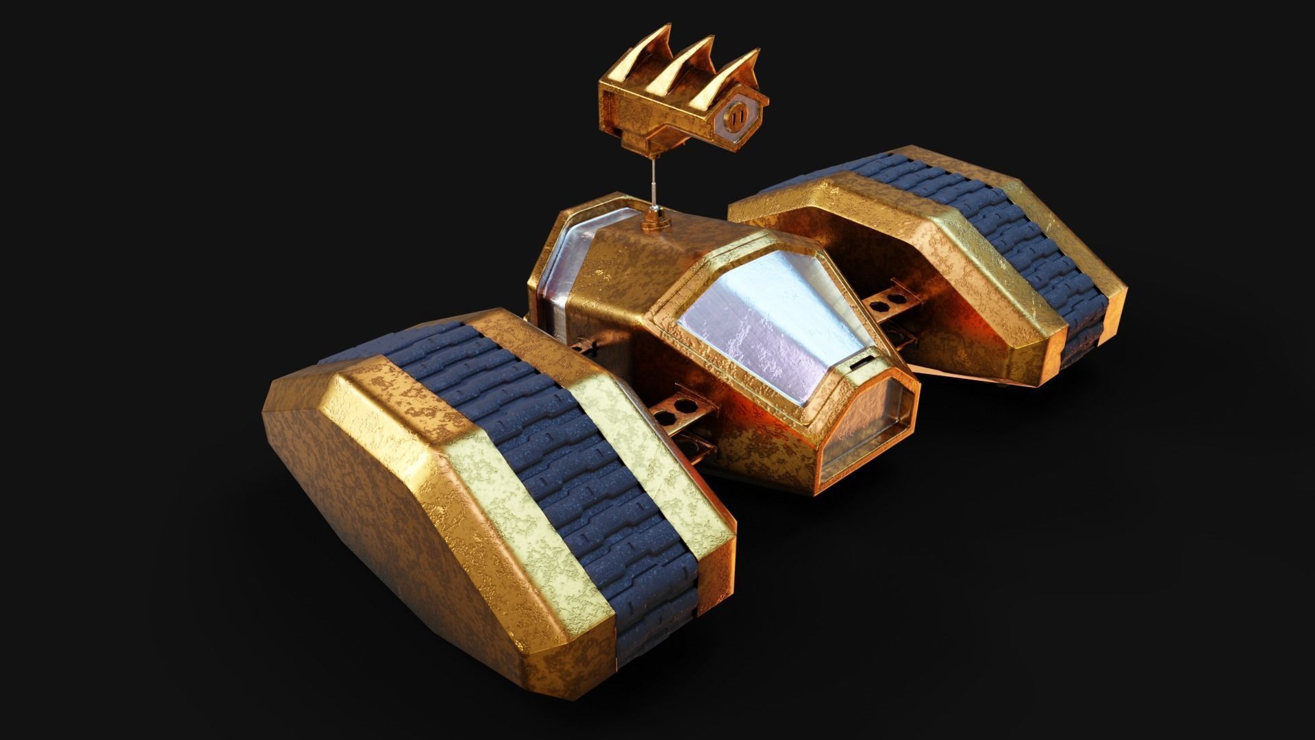 3D model Sentry Punk VR / AR / low-poly | CGTrader