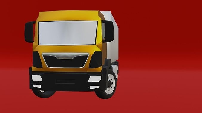 Man TGS Box 3D model | CGTrader