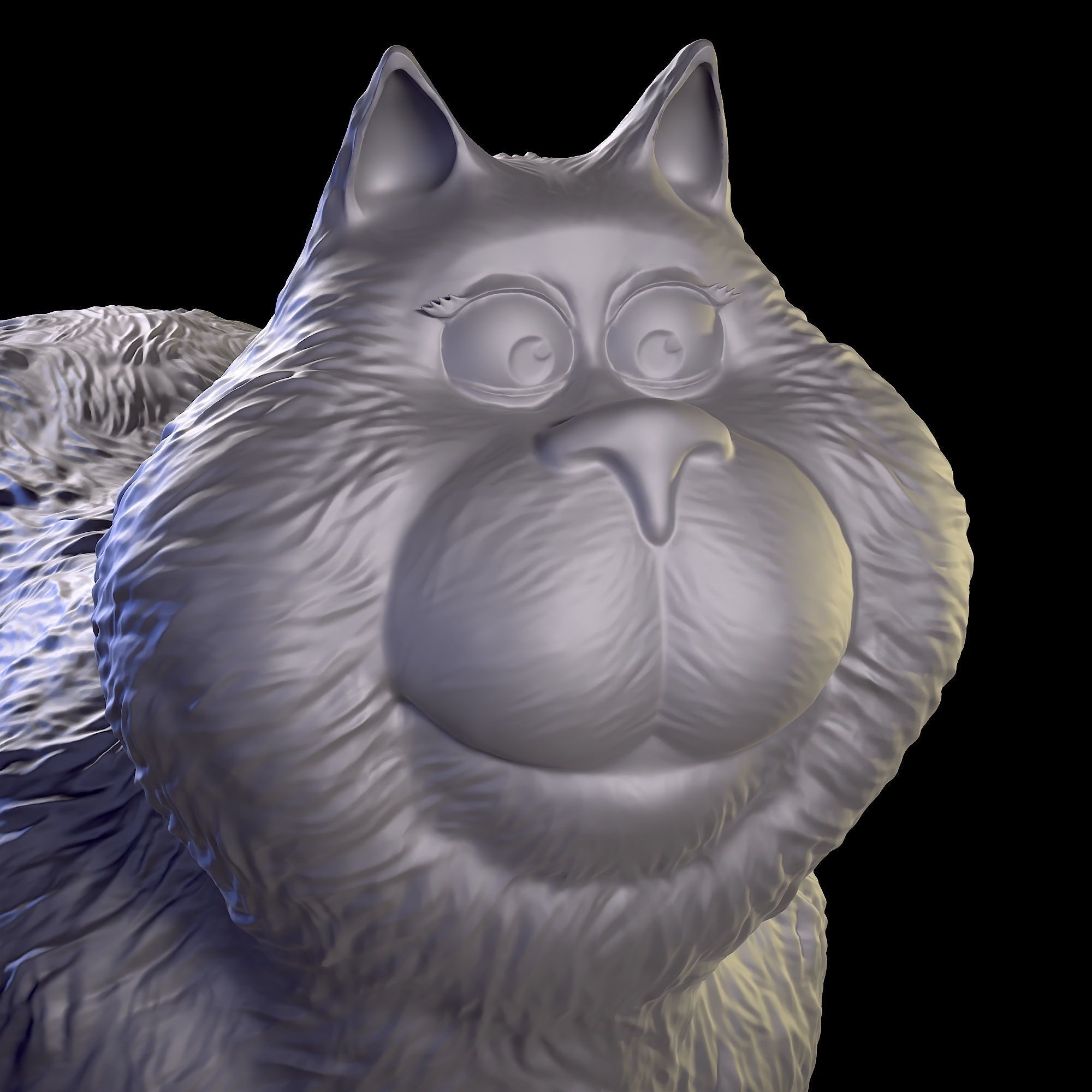 Mr Mittens-Cat 3D model 3D printable | CGTrader