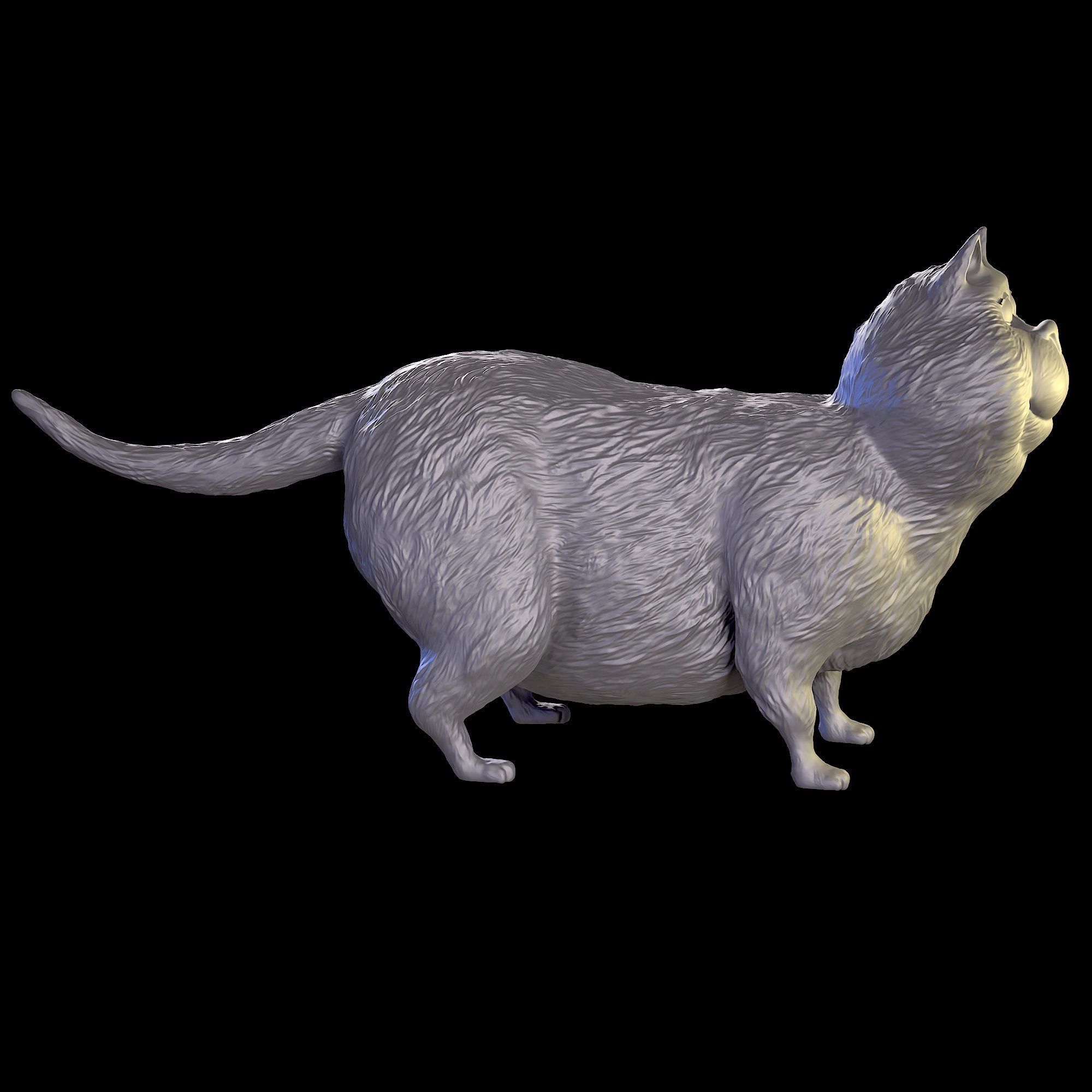 Mr Mittens-Cat 3D model 3D printable | CGTrader