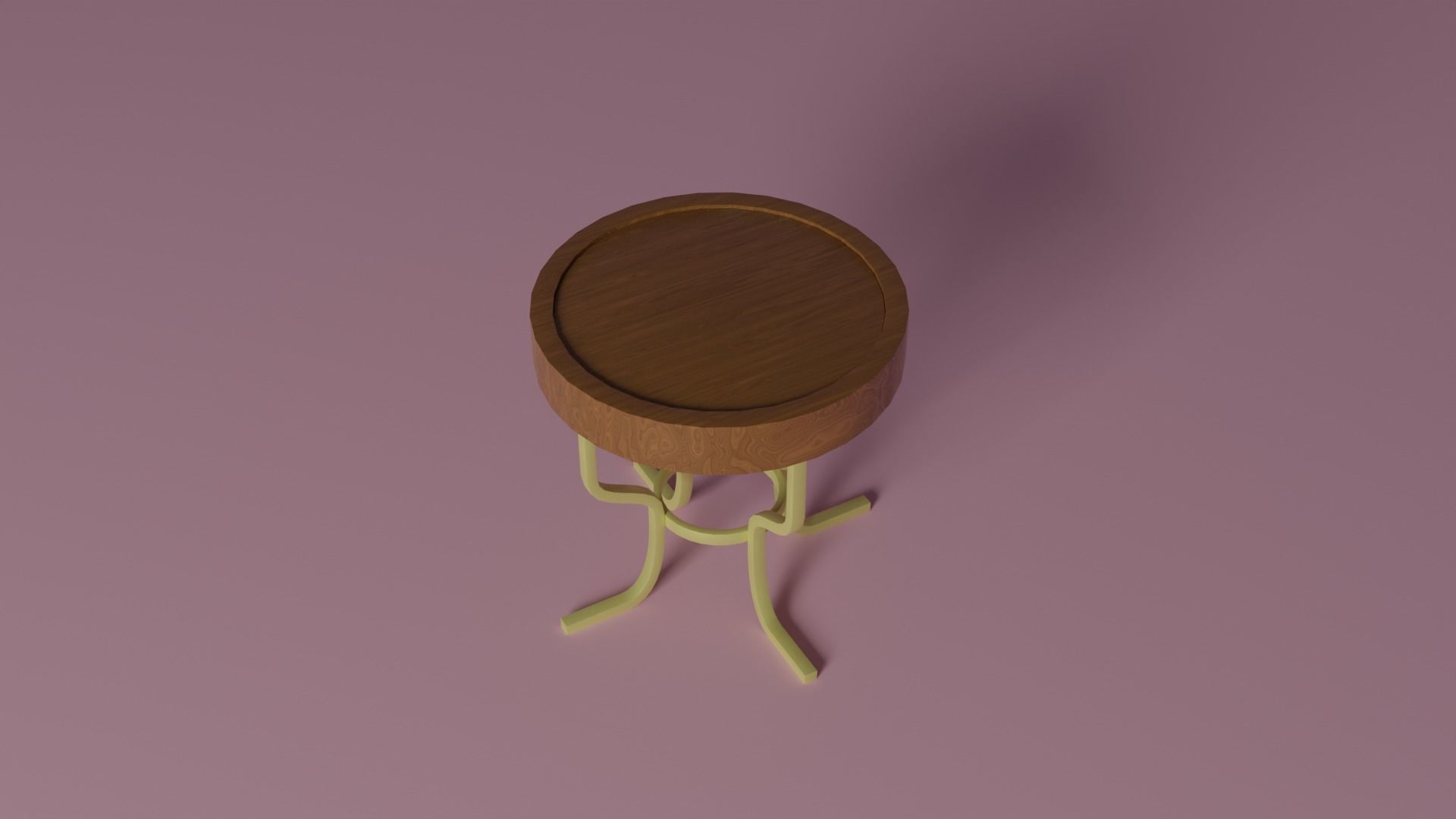 Fancy side table 3D model | CGTrader