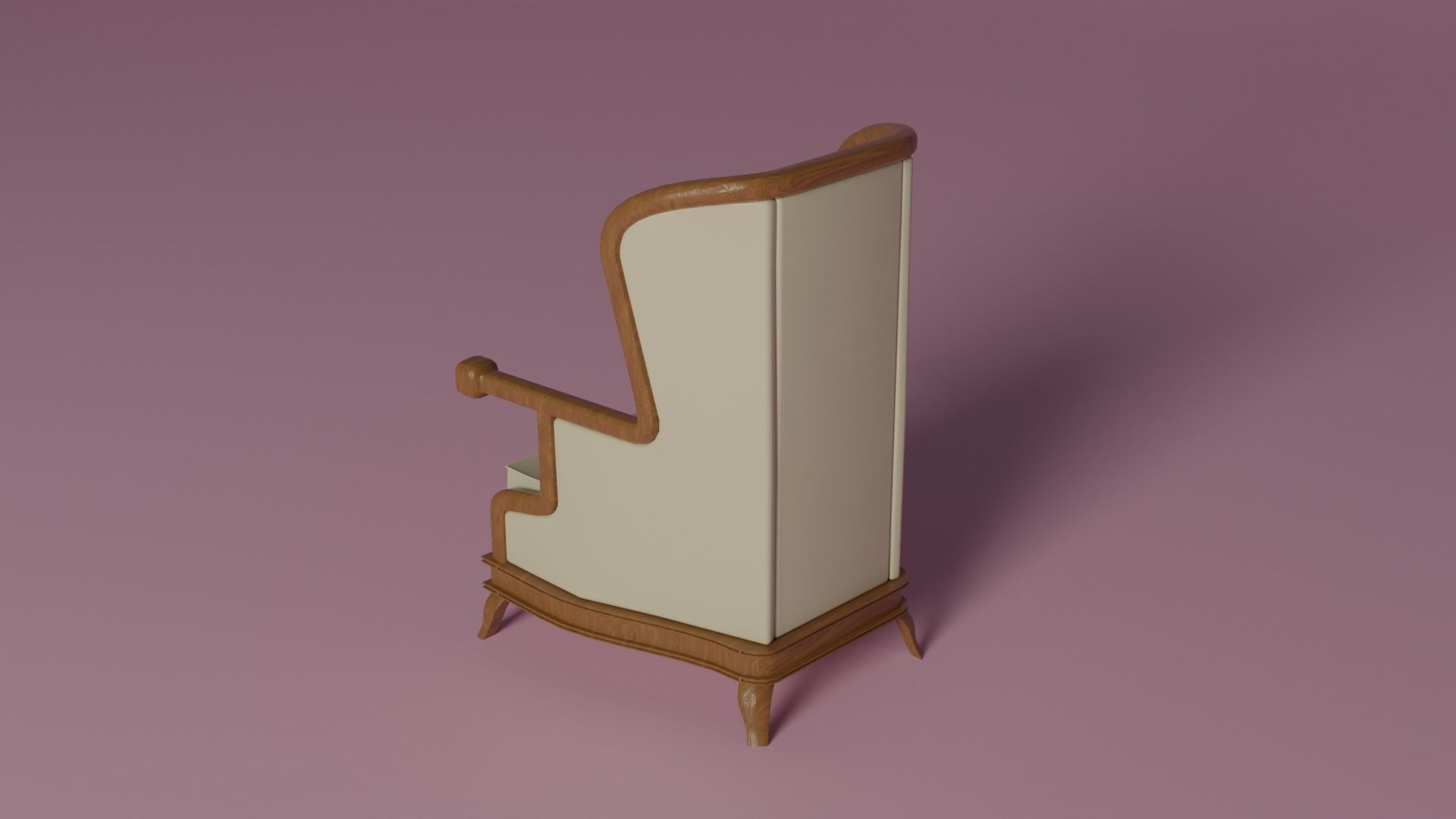 Fancy sofa chair 3D model | CGTrader