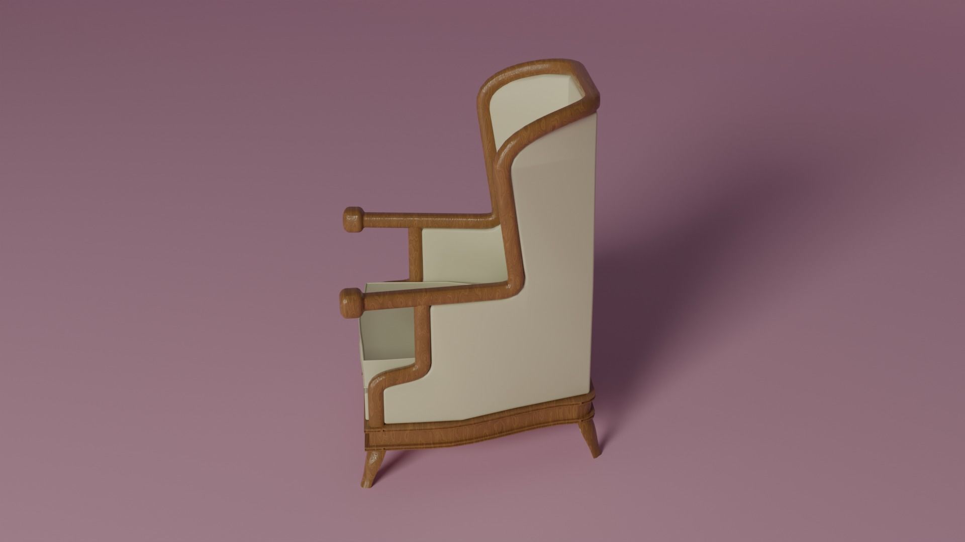 Fancy sofa chair 3D model | CGTrader