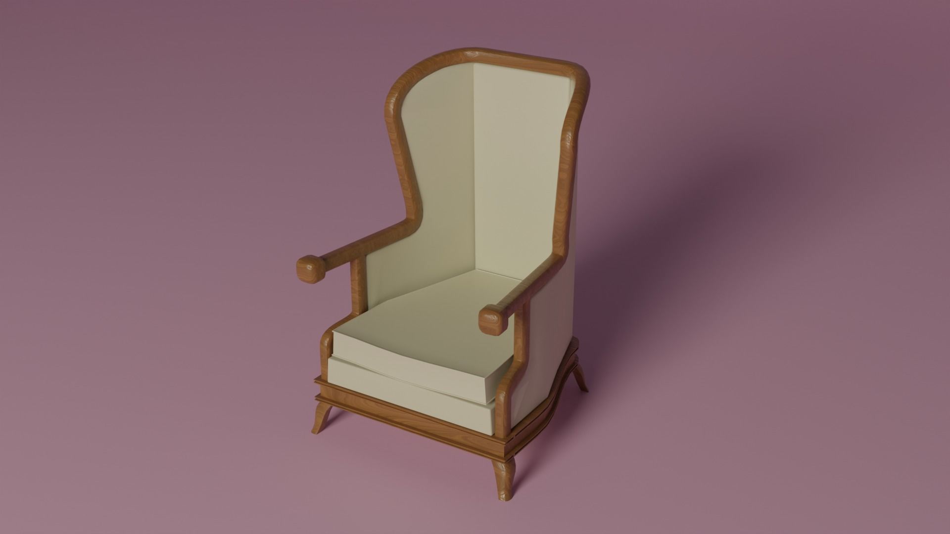 Fancy sofa chair 3D model | CGTrader
